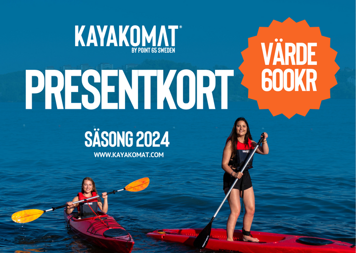 KLIPPKORT / PRESENTKORT - SVERIGE – KAYAKOMAT Store